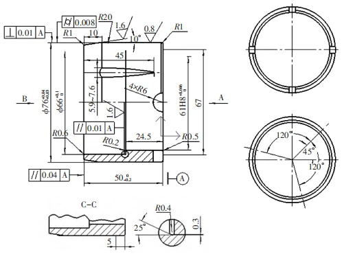 Thin-Walled Buffer Sleeve CNC Machining and Precision Clamping